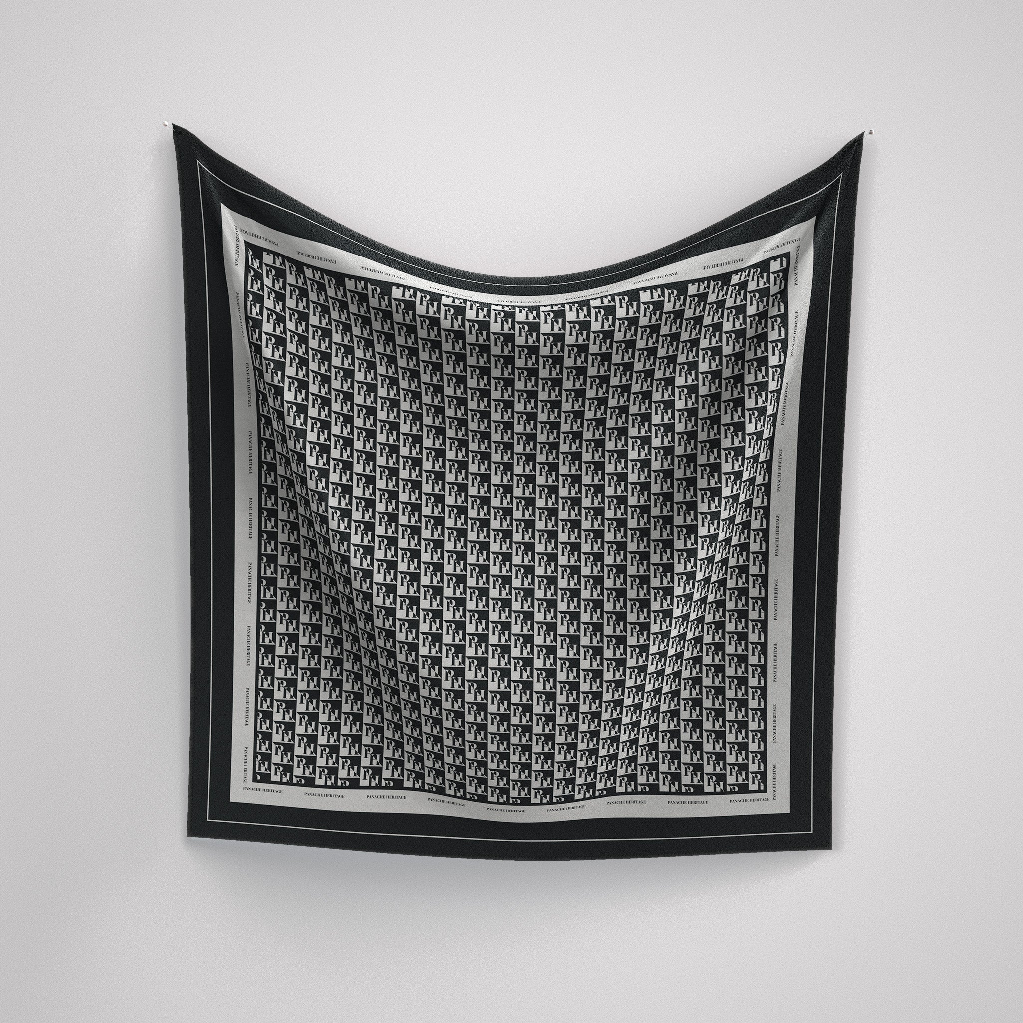 Panache Heritage Classic Print Black and White – Panache Design