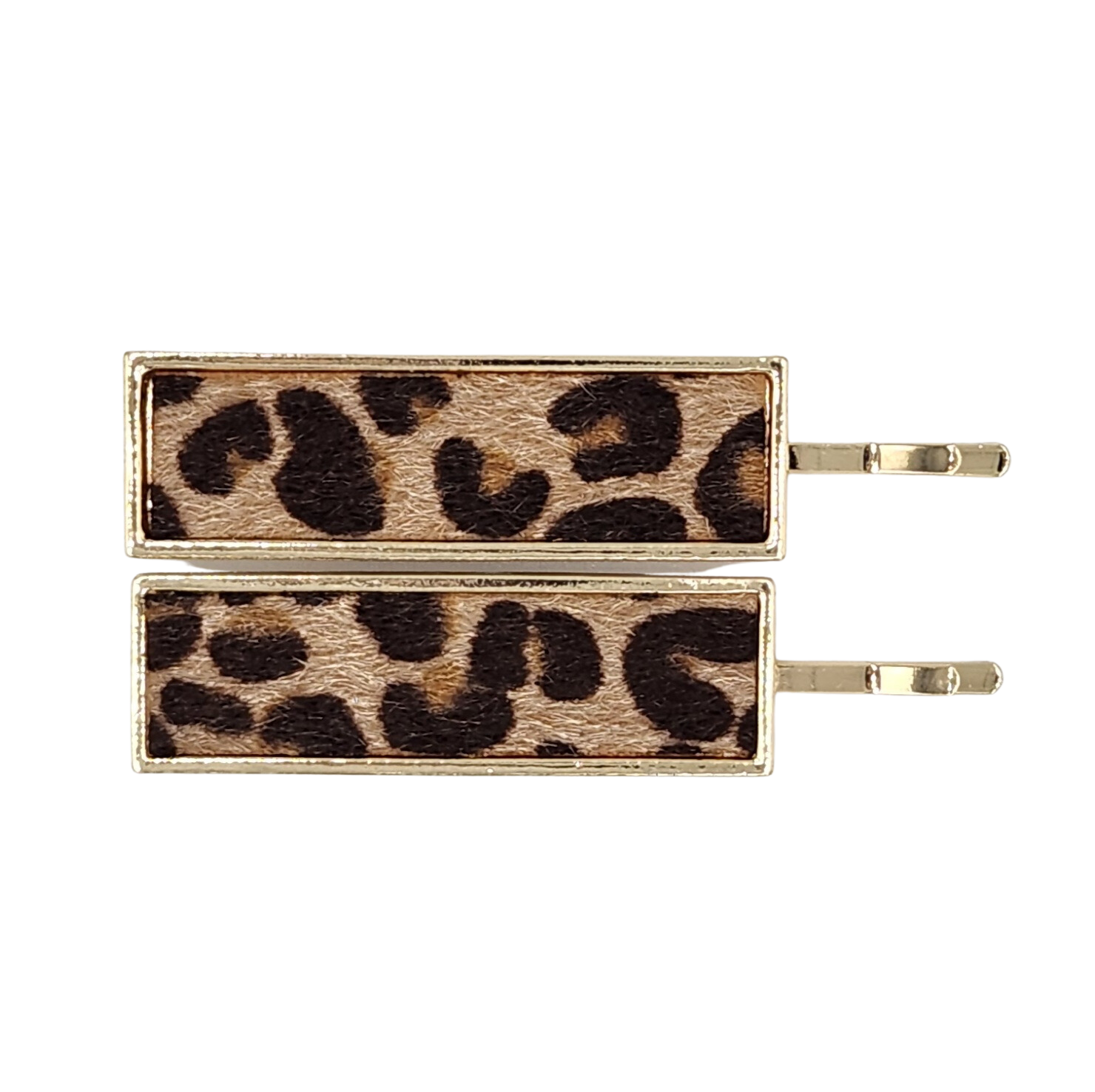 Animal print square clip – Panache Design