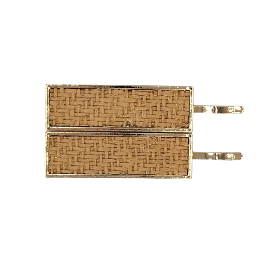 Rattan square clips – Panache Design